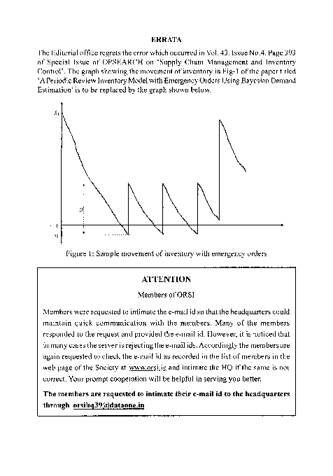 (PDF) Erratum to: A periodic review inventory model with emergency orders using bayesian demand ...