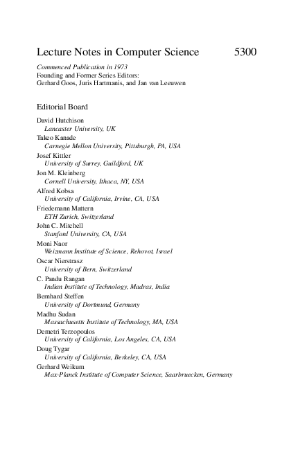 (PDF) Transactions on Computational Science III | Marina Gavrilova ...