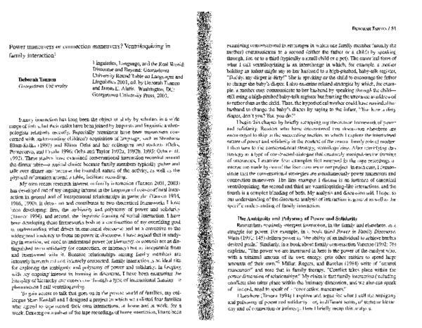 (PDF) Power maneuvers or connection maneuvers