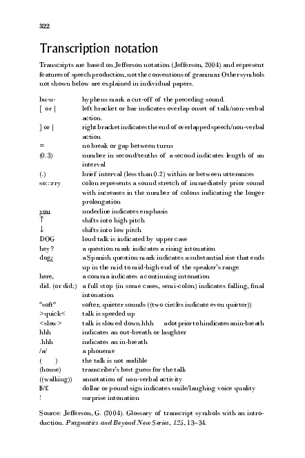 (PDF) Transcription notation