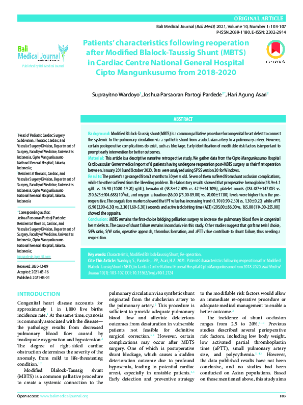 (PDF) Patientsâ€™ characteristics following reoperation after Modified ...