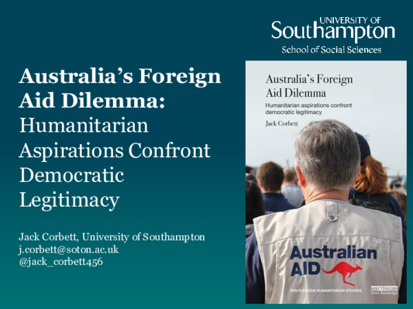 (PDF) Australia’s Foreign Aid Dilemma