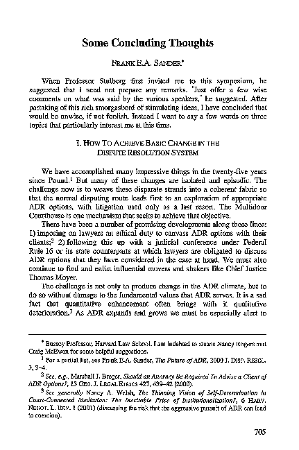 (PDF) Some concluding thoughts