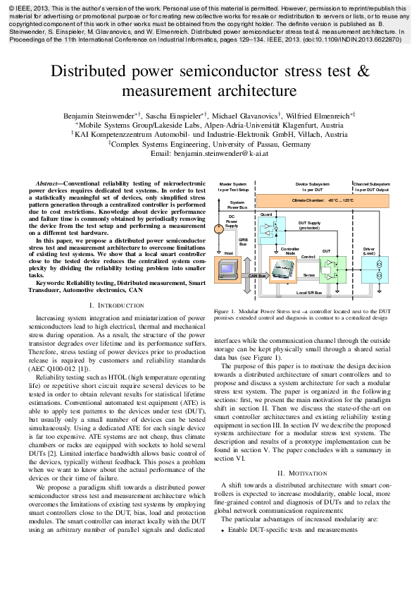 (PDF) Distributed power semiconductor stress test & measurement ...
