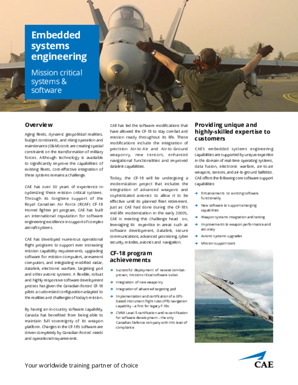 (PDF) Embedded Systems Engineering