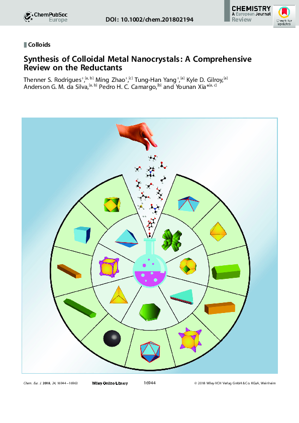 (PDF) Frontispiece: Synthesis of Colloidal Metal Nanocrystals: A ...