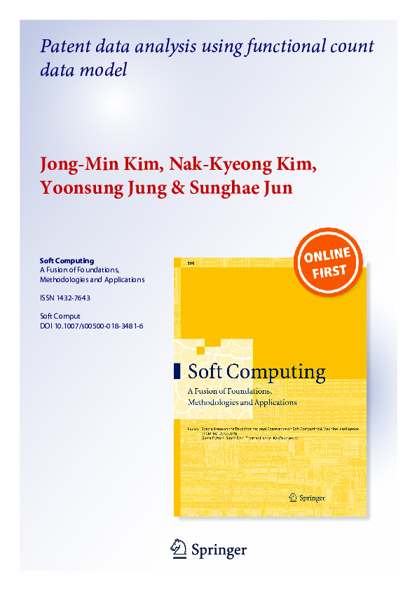 (PDF) Patent data analysis using functional count data model