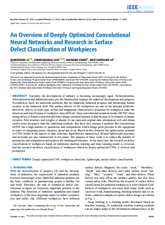Pdf An Overview Of Deeply Optimized Convolutional Neural Networks And