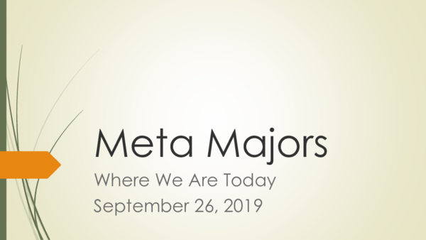 (PDF) Meta-Majors