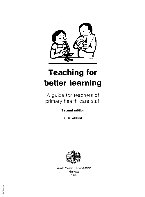 (PDF) Teaching for Better Learning