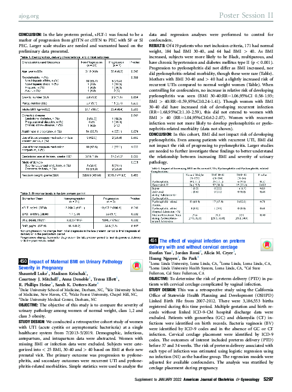 (PDF) The effect of vaginal infection on preterm delivery with and ...