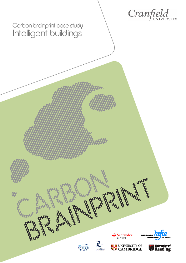 (PDF) Carbon Brainprint Case Study: intelligent buildings | Derek Clements-Croome - Academia.edu