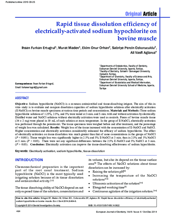 (PDF) Rapid tissue dissolution efficiency of electrically-activated ...