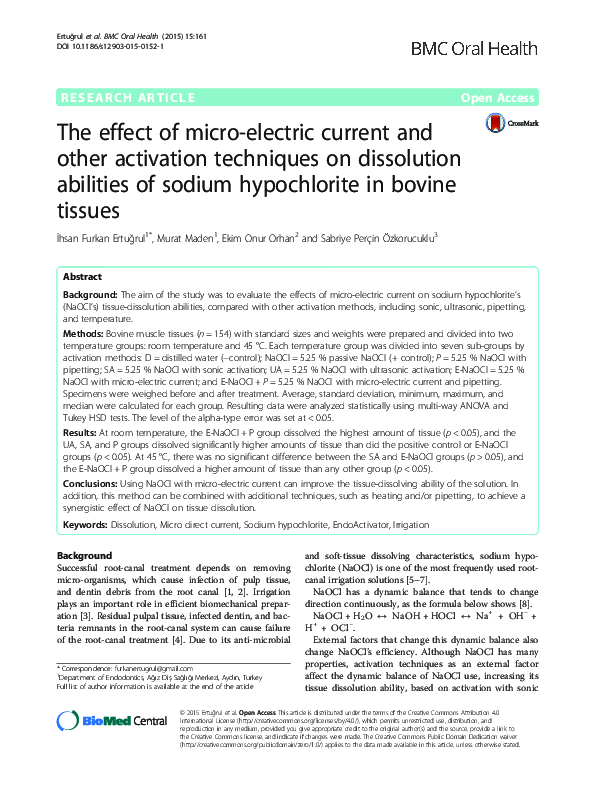 (PDF) The effect of micro-electric current and other activation ...