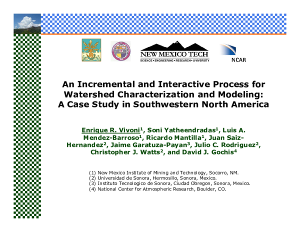 (PDF) An incremental and interactive process for watershed ...