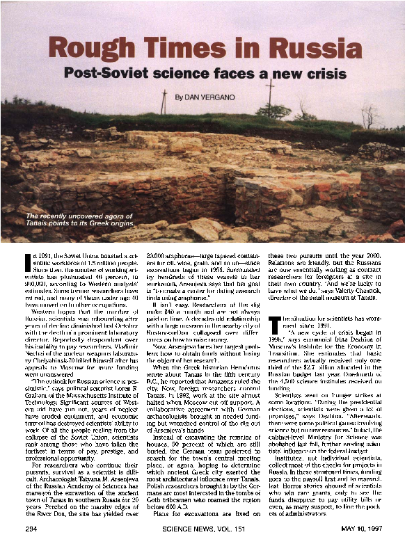 (PDF) Rough Times in Russia