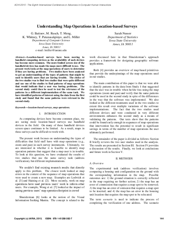 (PDF) Understanding Map Operations in Location-based Surveys