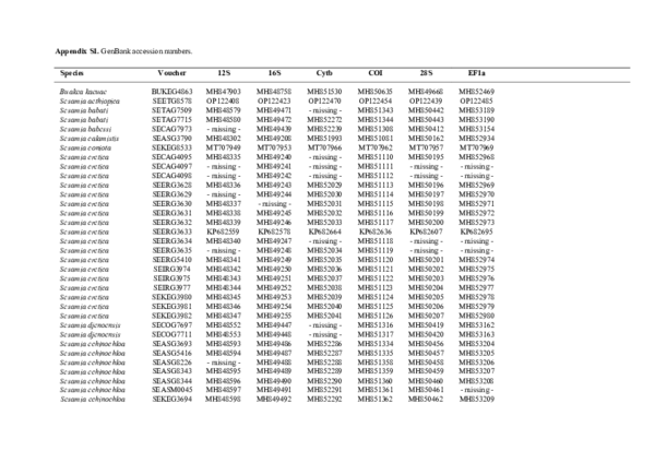 (PDF) Phylogenetics, integrative taxonomy and systematics of the ...