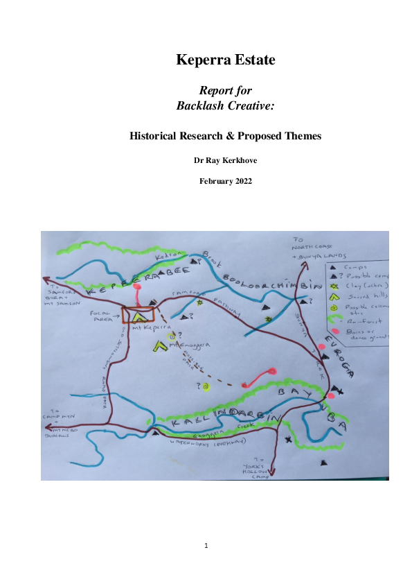 (PDF) Keperra estate: Report for Blacklash Creative