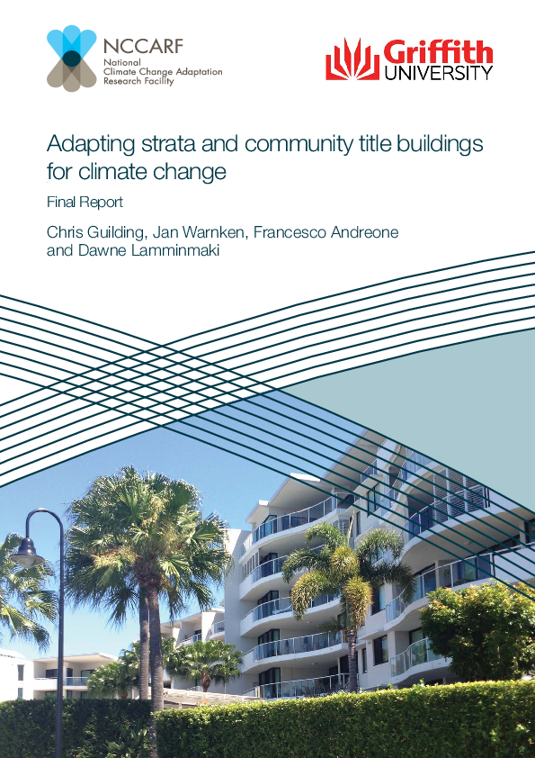 (PDF) Adapting strata and community title buildings for climate change
