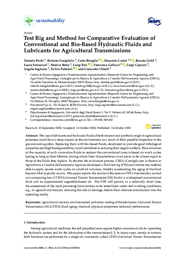 (PDF) Test Rig and Method for Comparative Evaluation of Conventional ...