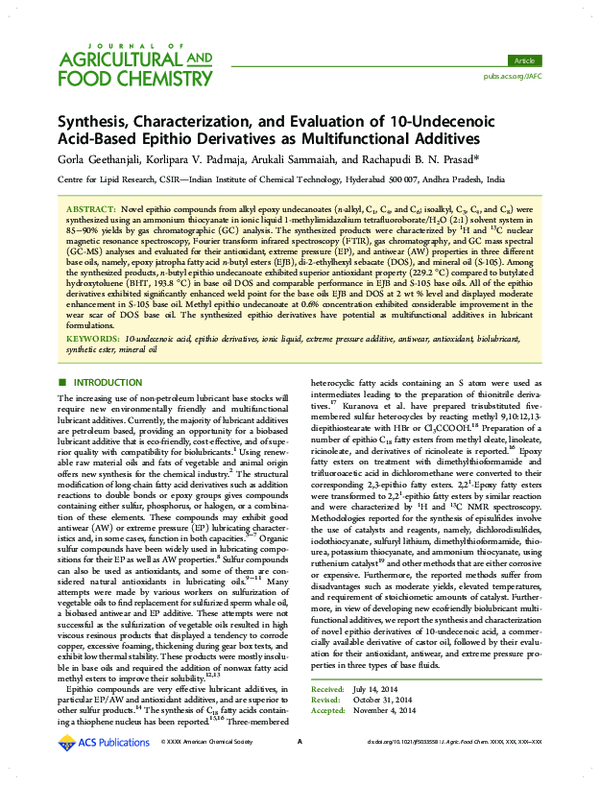 (PDF) Synthesis, characterization, and evaluation of antioxidant and antibacterial activities of ...
