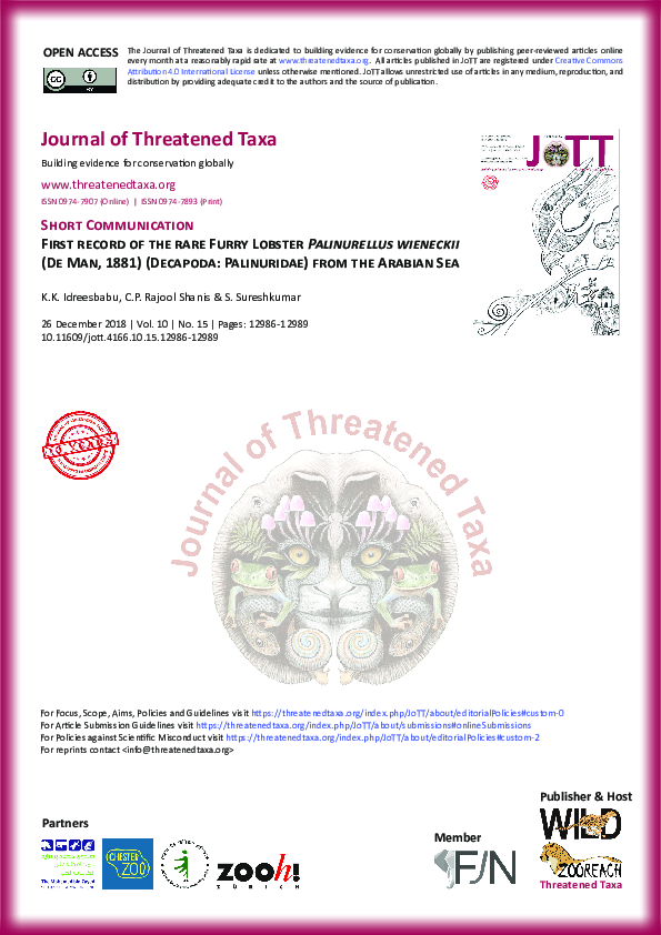 (PDF) Research Article: Confirmed records of Japanese blunthorn lobster ...