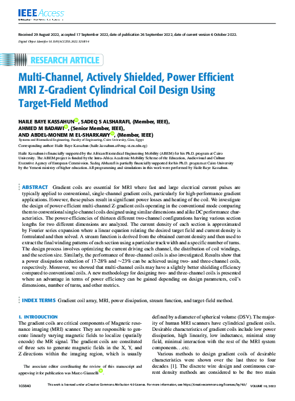 (PDF) Multi-Channel, Actively Shielded, Power Efficient MRI Z-Gradient Cylindrical Coil Design ...