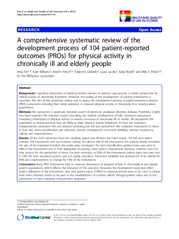 (PDF) A comprehensive systematic review of the development process of ...