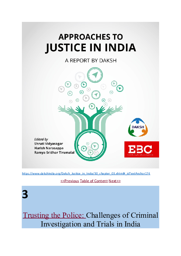 (DOC) Trusting the Police: Challenges of Criminal Investigation and ...