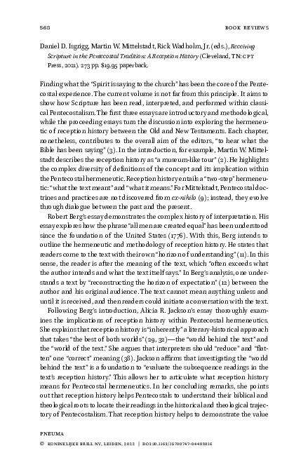 Daniel D. Isgrigg, Martin W. Mittelstadt, Rick Wadholm, Jr. (eds ...