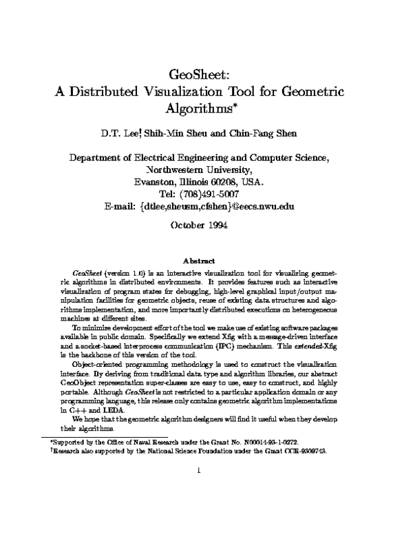 (PDF) Geosheet