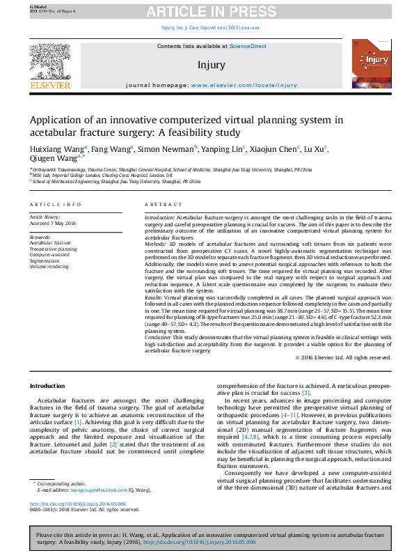 (PDF) Application of an innovative computerized virtual planning system ...