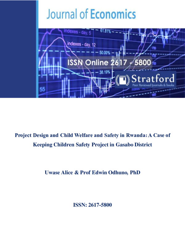 (PDF) Project Design and Child Welfare and Safety in Rwanda: A Case of Keeping Children Safety ...