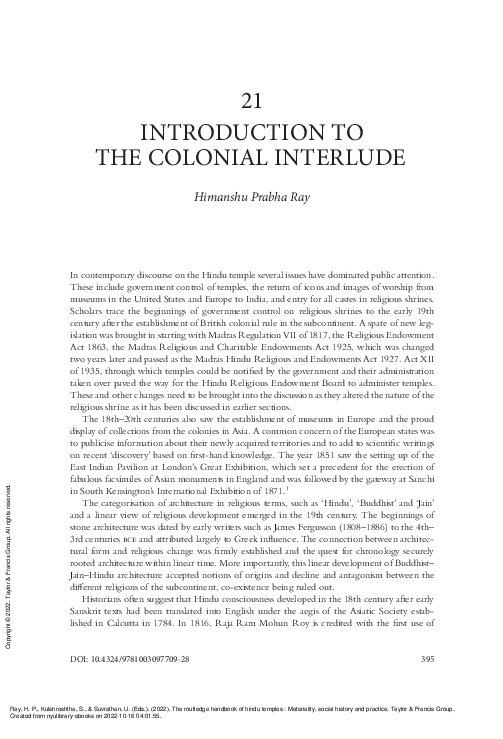 (PDF) 21 INTRODUCTION TO THE COLONIAL INTERLUDE