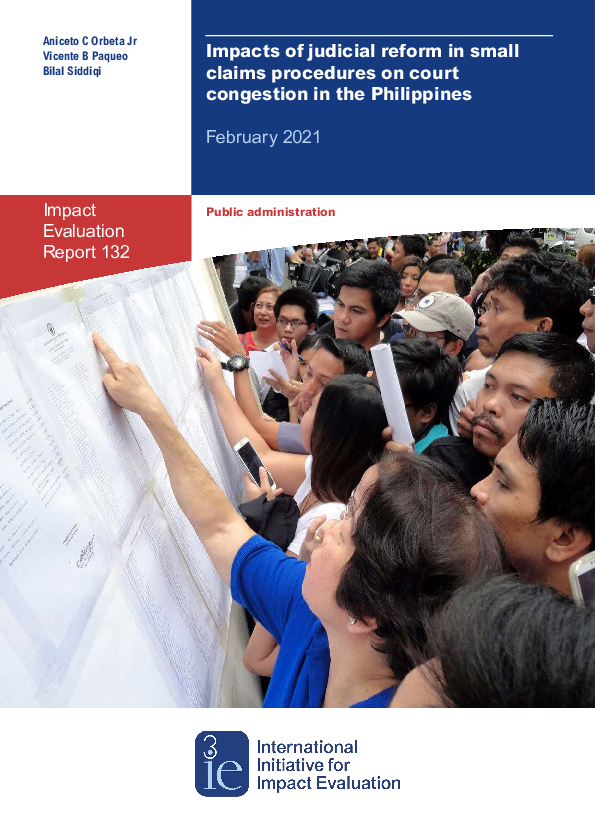 (PDF) Impacts of judicial reform in small claims procedures on court ...
