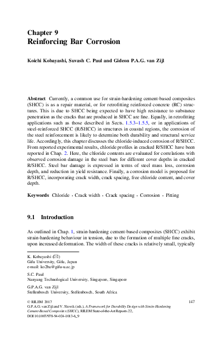 (PDF) Reinforcing Bar Corrosion