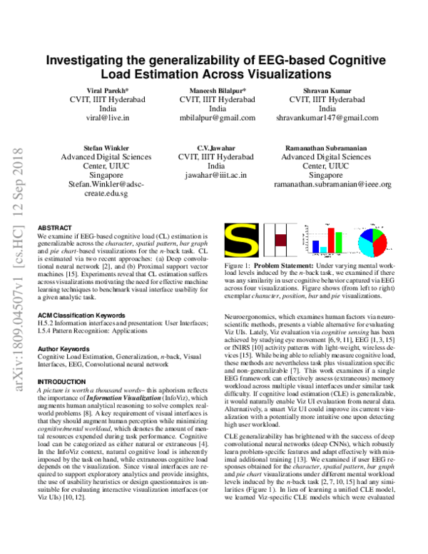 (PDF) Investigating the generalizability of EEG-based cognitive load estimation across ...