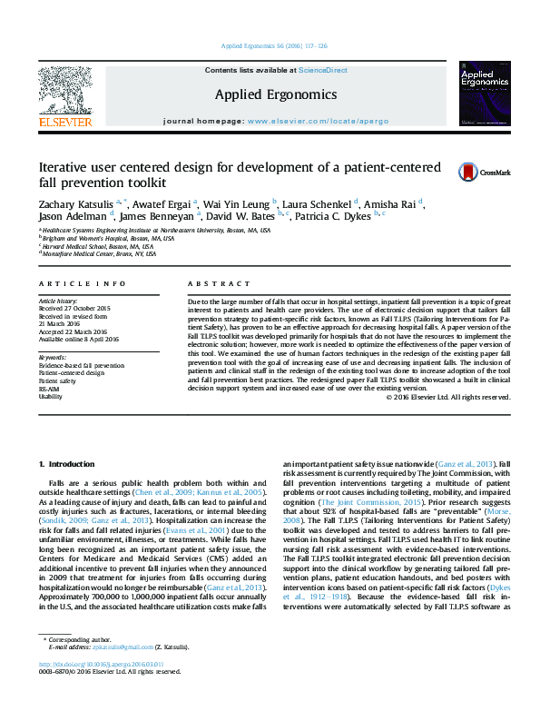 (PDF) Iterative user centered design for development of a patient ...