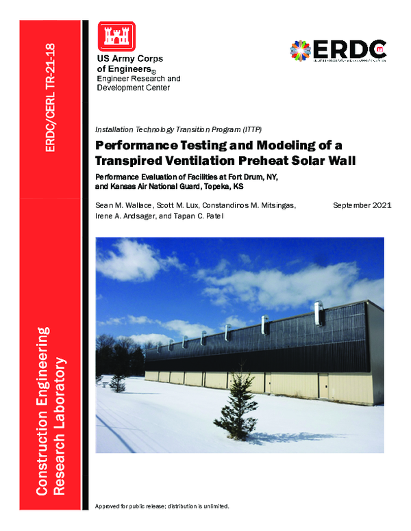 (PDF) Performance testing and modeling of a transpired ventilation ...