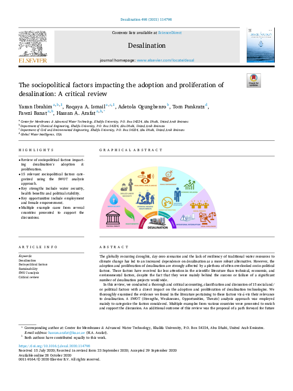 (PDF) The sociopolitical factors impacting the adoption and ...