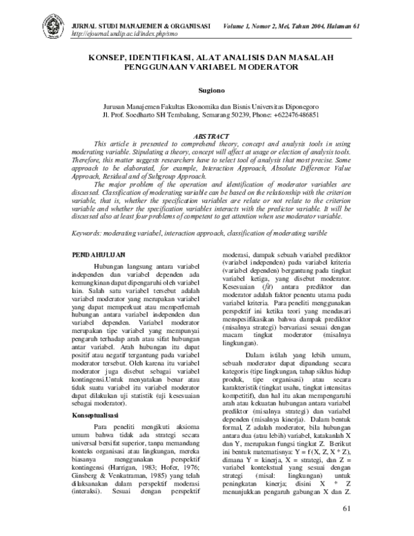 (PDF) Konsep, Identifikasi, Alat Analisis Dan Masalah Penggunaan ...