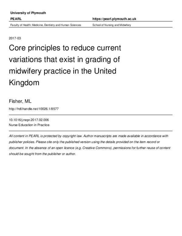 (PDF) Core principles to reduce current variations that exist in ...