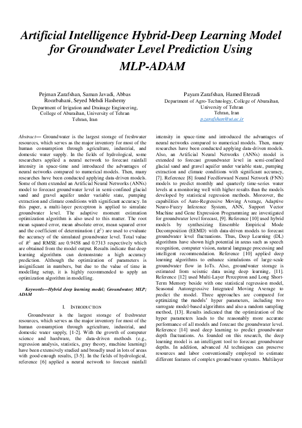 (PDF) Artificial Intelligence Hybrid Deep Learning Model for ...