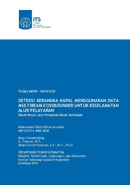 (PDF) Deteksi Kerangka Kapal Menggunakan Data Multibeam Echosounder ...