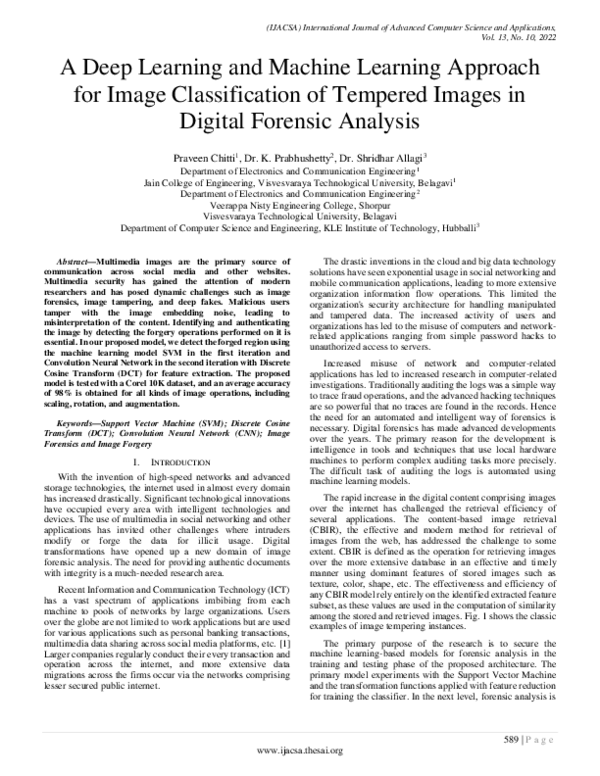 (PDF) A Deep Learning and Machine Learning Approach for Image Classification of Tempered Images ...