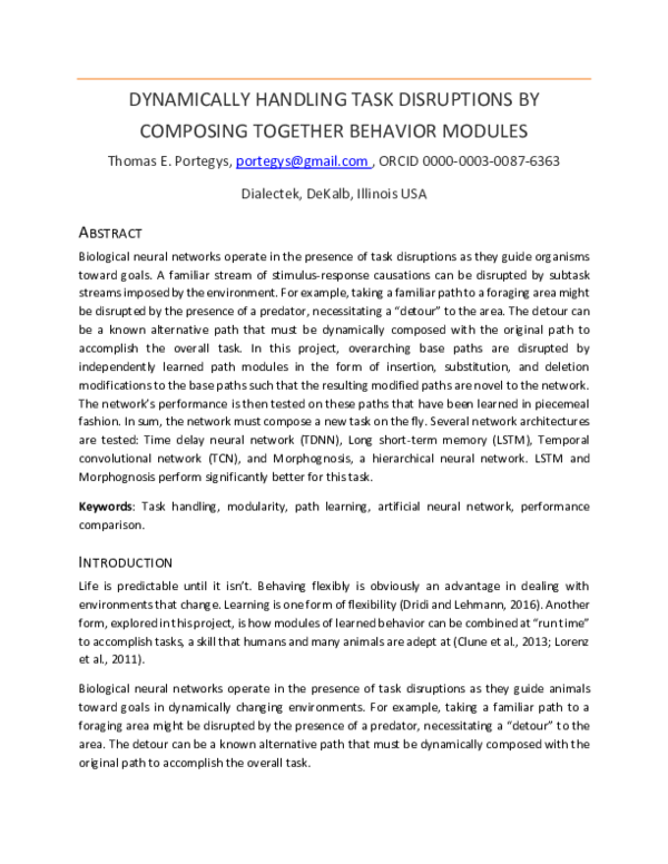 (PDF) Dynamically handling task disruptions by composing together ...