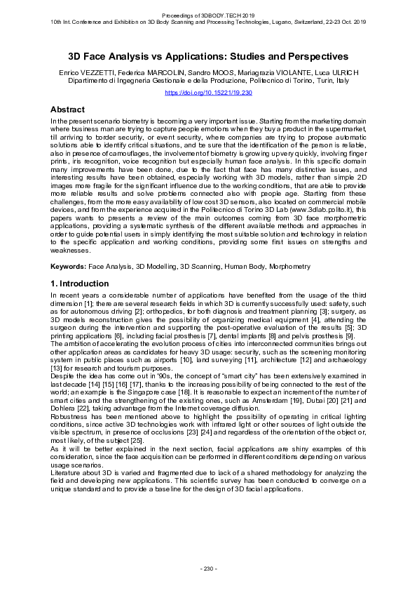 Pdf 3d Human Face Analysis Automatic Expression Recognition