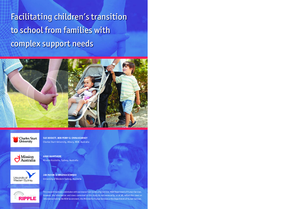 (PDF) Facilitating Children's Transition to School from Families with ...