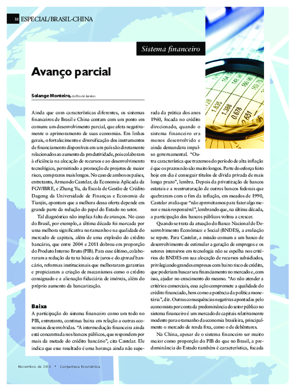 (PDF) Sistema financeiro: avanço parcial | Solange Monteiro - Academia.edu